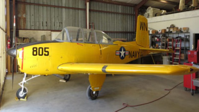 Beech T-34B/D-45 Mentor | Estrella Warbird Museum
